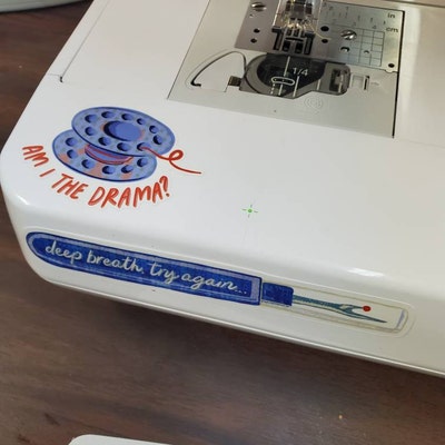 Seam Ripper Sticker, Cute Sewing Stickers, Sewing Machine Sticker ...