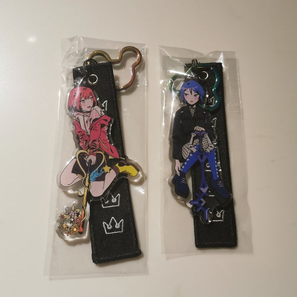 Kingdom Hearts X Streetwear Keychain - Etsy