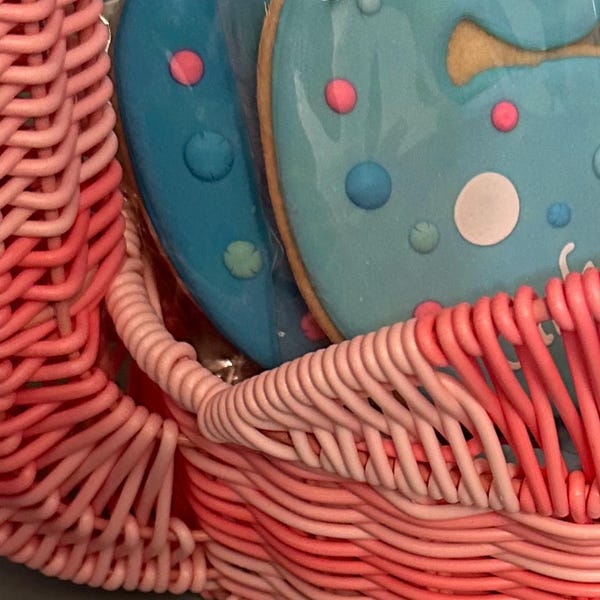 Birthday Cookies, Ages 1-9, Personalized (4" Size, Bowed) - Next Ship ...