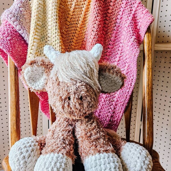 CROCHET PATTERN Colbie the Cow - Etsy