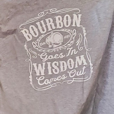 Pure White Trash Beer Printed on Full Front of 100% Cotton Short Sleeve ...