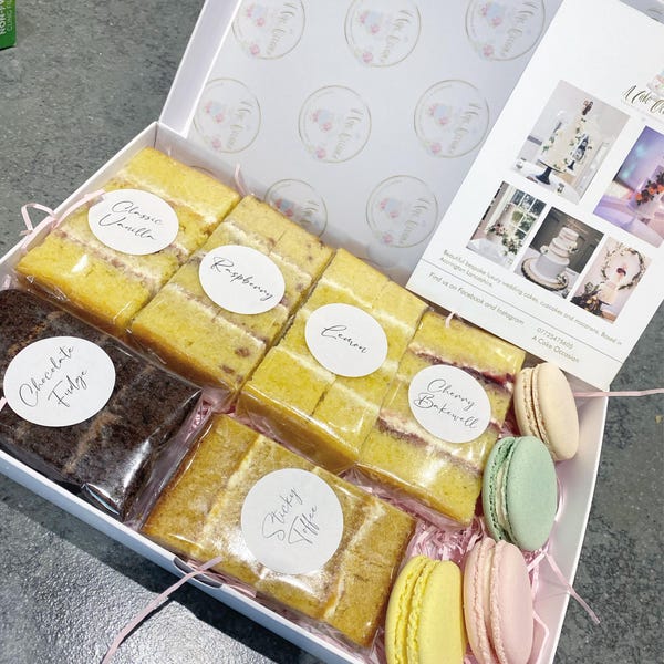 Cake Flavour Stickers - Flavour Labels - Custom Cake Labels ...