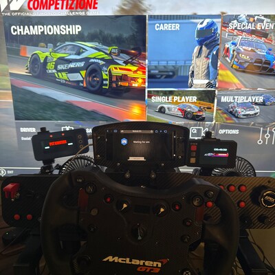 4in DDU Speed Mini Sim Racing Dashboard Display With Mount Options - Etsy