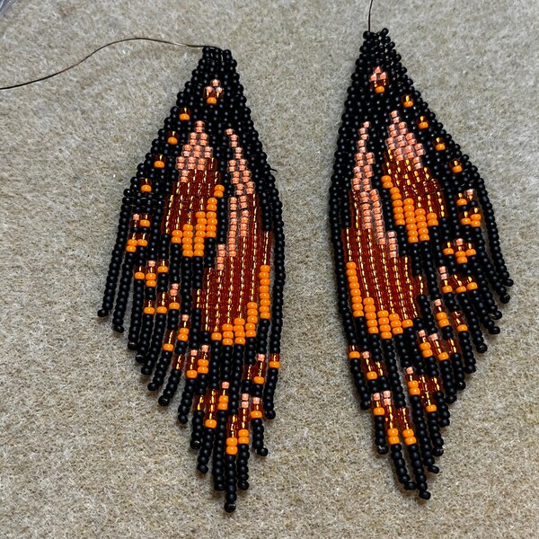 Stag Beetle Beaded Bracelet Peyote Seed Bead Insects Pattern PDF ...