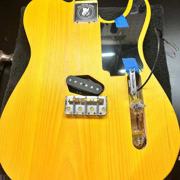 Guitar Body Sg/telecaster Hybrid Style Nitro Finish Reclaimed ...