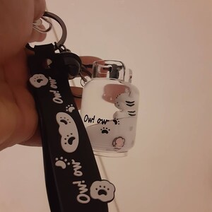 Astronaut Liquid Keychain Boba Keychain Quicksand Keychain | Etsy