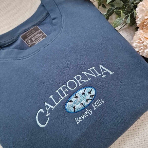 California Embroidery Design, Machine Embroidery Design, Embroidery ...