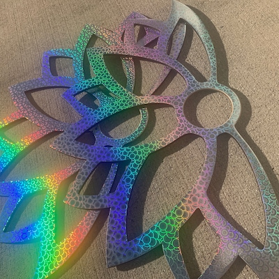 Glich Flow Props Like Fans Buugengs Poi for Perfomance - Etsy