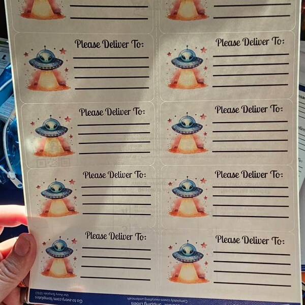 Printable INSTANT DOWNLOAD PDT Please Deliver to Labels Mailing Label ...