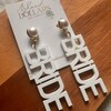Bride Gift Bride Earrings Bridal Shower Gift for Bride Pearl Earrings ...