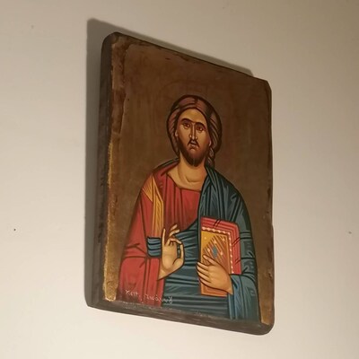 Saint Penelope Η Αγία Πηνελόπη Hand Painted Greek Orthodox - Etsy