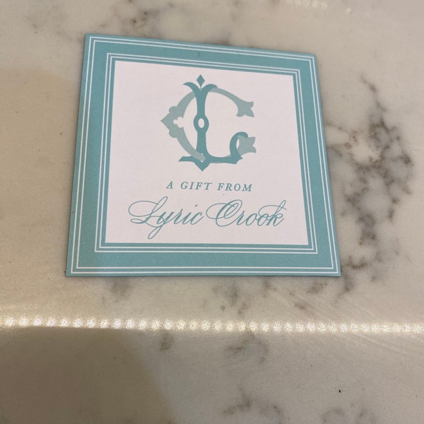 Interlocking Monogram Calling Cards | Initial Enclosure Cards | Holiday ...