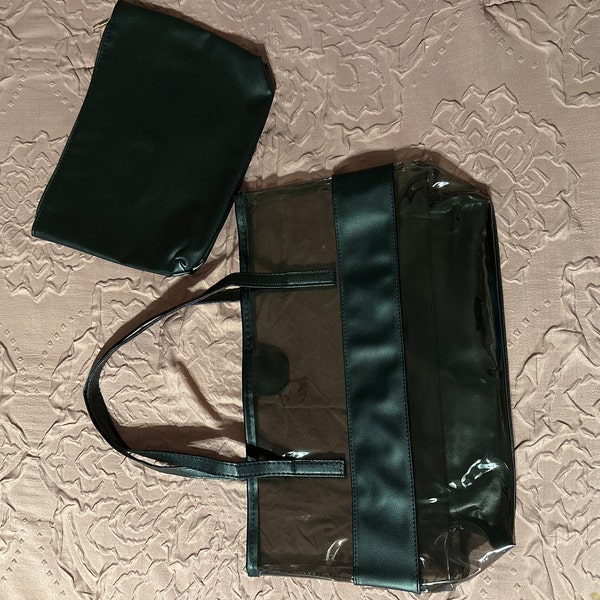 Custom Tote Bag, Custom PVC Tote, Clear PVC Bag, Bridesmaid Gift ...