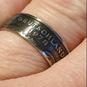 Germany Coin Ring German 2 Marks Handcrafted Rings From Coins Great for ...