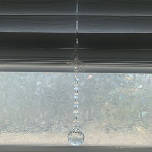 Hanging Ball,hanging Crystal Suncatcher, Home Decor, Ceiling Light Pull ...