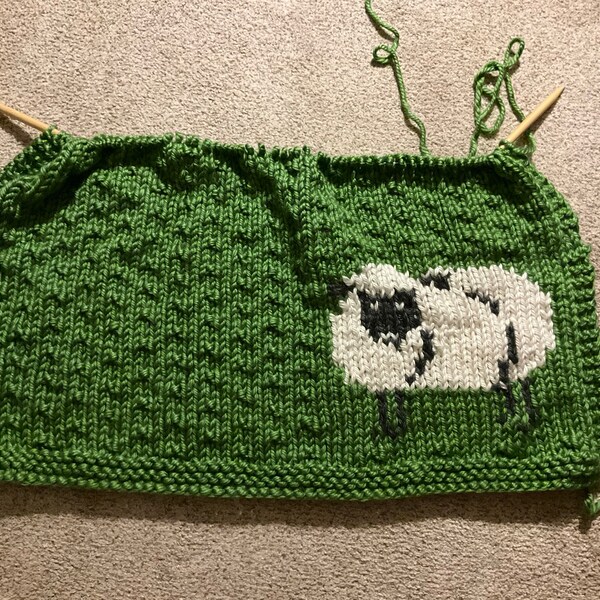 Wolf Sweater KNITTING PATTERN in Pdf DIY Pattern to Make a Woodley Wolf ...