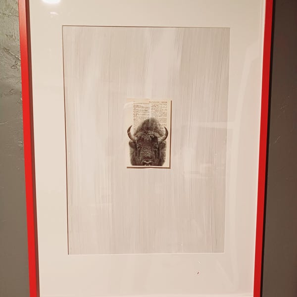 Bison/buffalo Themed Dictionary Prints - Etsy