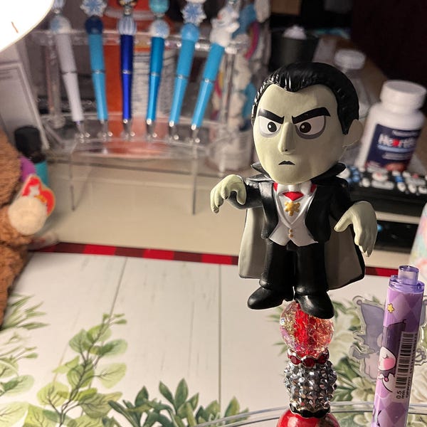 Beaded Pen Topped With Teenage Mutant Ninja Turtles, Cartoon Pens, Pen ...