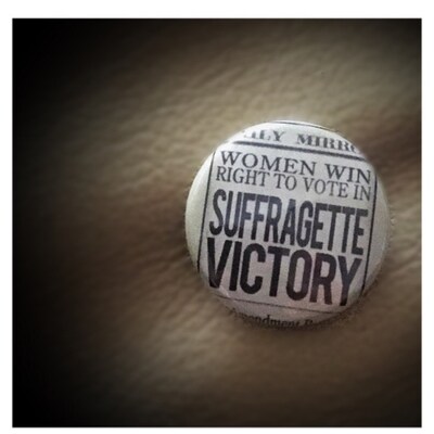 Suffragette Images Button Badge Set 25mm / 1 Inch Feminist - Etsy