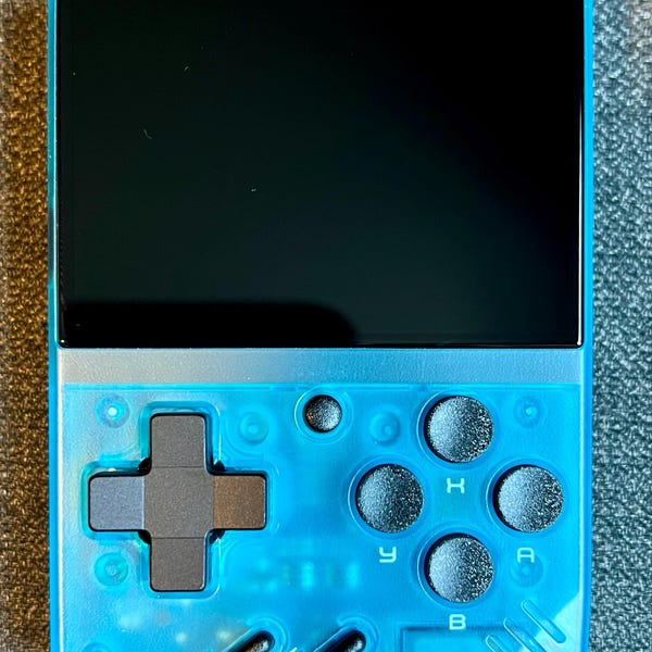 Anbernic RG35XX SP Black NES Mod Buttons and Sticker device Not ...