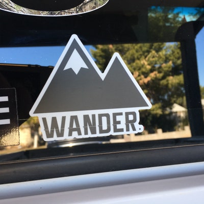Traveler Kit and Co Get Lost Sticker Wander Adventure Travel Decal Car ...