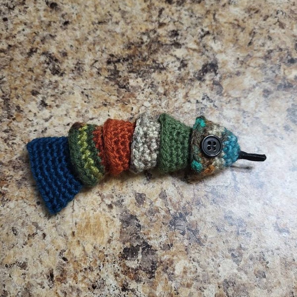 FISH KEYCHAIN Crochet Pattern for Beginners - Etsy
