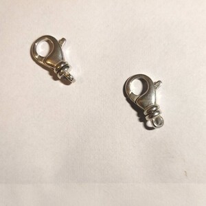 Snap on Bails, Clip on Pendant Bail, Sterling Silver, Snap on Bail ...