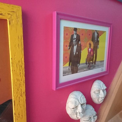 Sadé Print A4 / A3 Digital Collage Black Art - Etsy