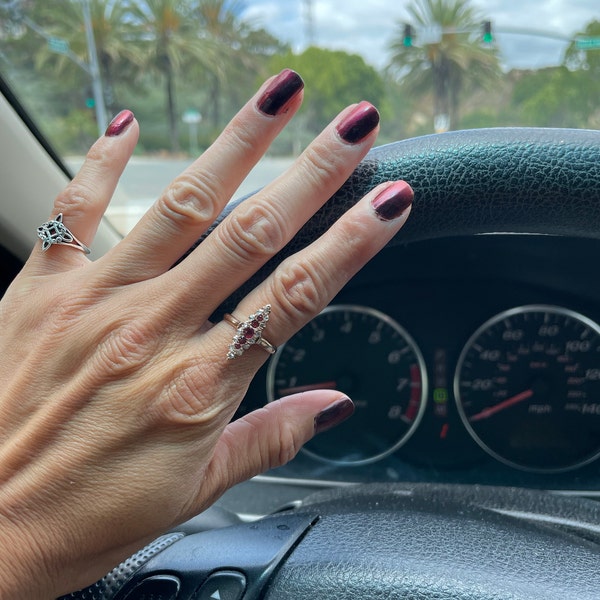 Multichrome Red Nail Polish With a Black to Purple Colorshift | Red ...