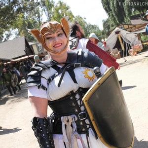 Custom Winged Leather Circlet - Etsy