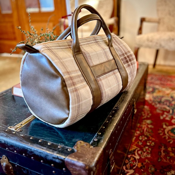 Round Backpack Canvas Bag Sewing Pattern Bag PDF Pattern 2 Sizes ...