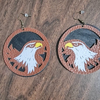 Stud Earring Svg Bundle Laser Cut File for Glowforge, Wood Earring Svg ...