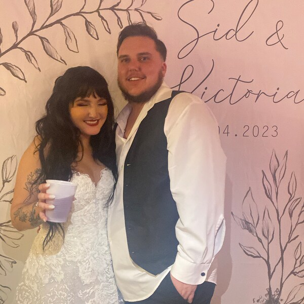 Bridal Shower Backdrop, Robin Egg Blue Birthday Photobooth Background ...