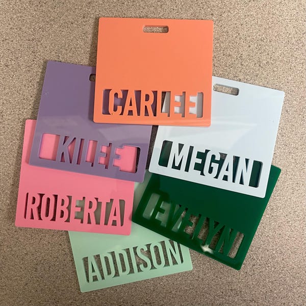 Badge Buddy for ID Card, Work ID Badge Holder, Lab Badge Buddy, Marker ...