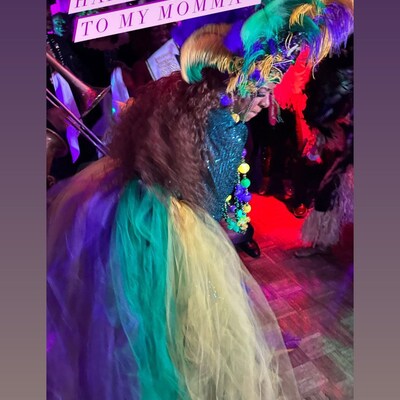 Mardi Gras Open Front Tutu, Half Tutu Skirt, Waist Cape Tutu, Overskirt ...