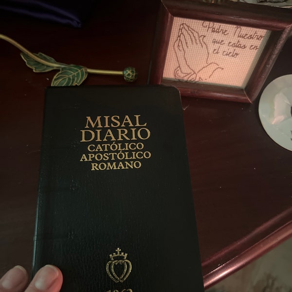 Misal Diario Católico Apostólico Romano 1962 - MISAL LATINO - Misa ...