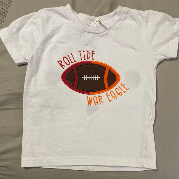Football House Divided Applique Digital Machine Embroidery Design 4 ...