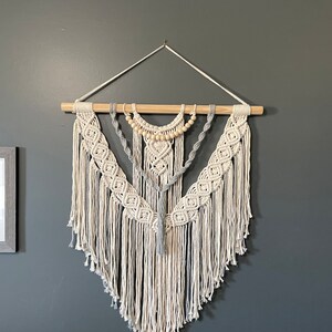 Wood Beads Wall Tapestry Boho Wall Decor Living Room Wall - Etsy