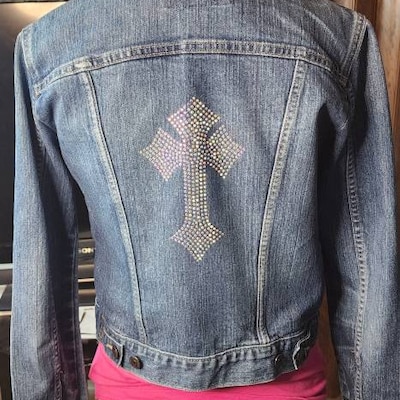 Y2K Rhinestone Cross Template Cross Design Bundle Rhinestone Y2K 00s ...