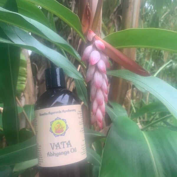 Tridoshic Massage Oil, Ayurvedic Formula for All Body Types, 100% ...