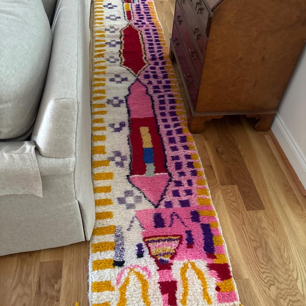 MOROCCAN HALLWAY RUG – Custom Runner Rug - Handmade Runner Carpet ...