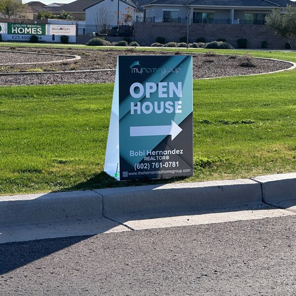 Home Smart Real Estate A Frame Props Customized Realtor A-frame Sign ...