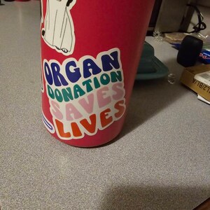 Organ Donation Awareness Sticker - Etsy