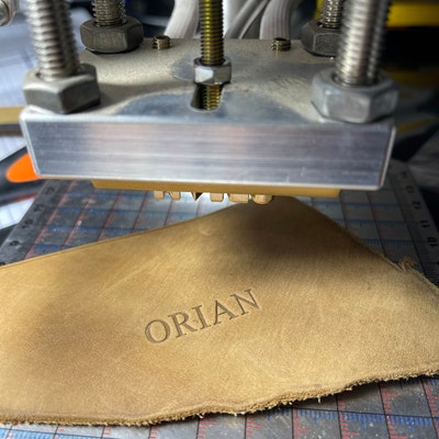 Custom Leather Stamp/heat Embosser/embossing / Stamping - Etsy