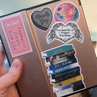 Custom Favorite Book Stacks Sticker, Favorite Reads, Bookish Sticker ...