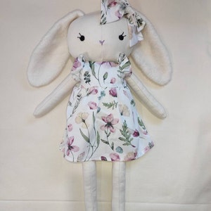Bunny Sewing Pattern PDF Make 2 Types of Cloth Bunny Rabbit Doll ...