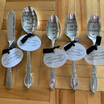 I Am Expansive Stamped Spoon Positive Affirmations Self-care - Etsy