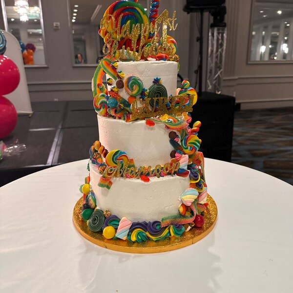 Custom Cake Topper Happy Birthday - 2 Day Delivery by Fedex (choose ...