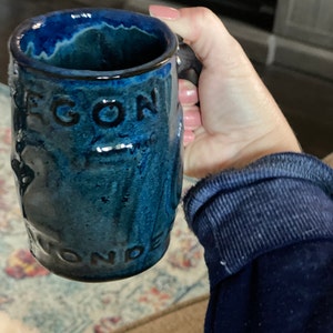 Alabama License Plate Mug Unique Pottery Coffee Mug | Etsy