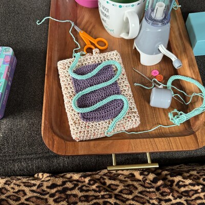 Kindle Flower Pouch Crochet Pattern Pdf File - Etsy Canada